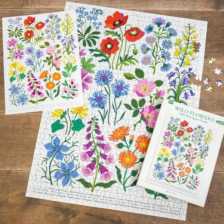 Wildflower – Puzzle 1000 pièces - Rex London - Laine et Tricot